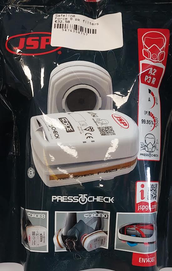 JSP FORCE 8 FILTERS – Parkwest Workwear Centre Crownhire Ltd